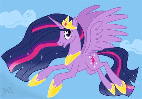 Princess Twilight Sparkle Alicorn Flying