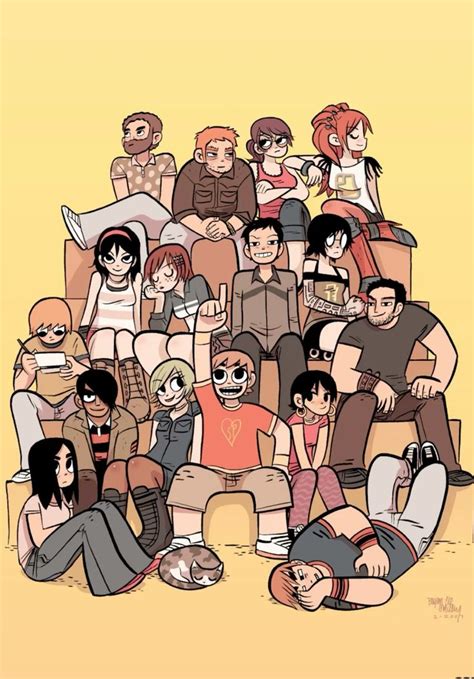 Scott Pilgrim Vs The World Scott Pilgrim Diseño De Personajes