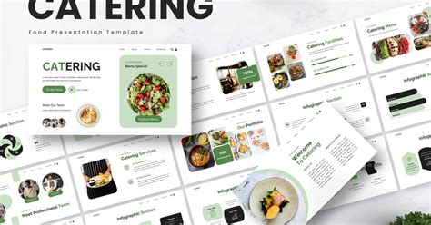 Catering Food Keynote Templates Incl Promotion And Food Envato