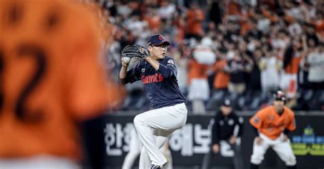 대전 연패 이어졌지만독수리 징크스 극복한 박세웅 다승왕 도전 걸림돌 지웠다 Is 피플