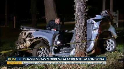 2 pessoas morrem e outras 2 ficam feridas após carro perder controle em