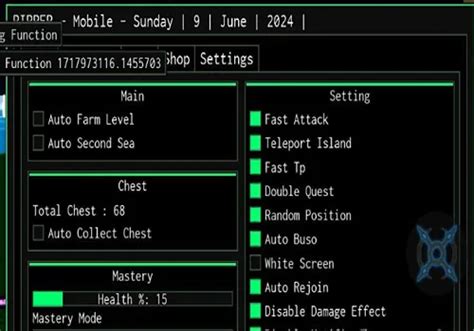 Blox Fruit Script Hajibeza Hub Roblox Scripter