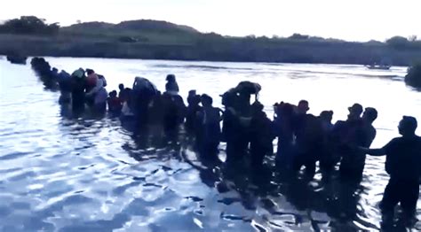 Eagle Pass Declares Emergency As Migrants Pour Across From Mexico