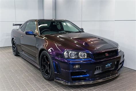 Midnight Purple Nissan Skyline Gt R R34 Nismo