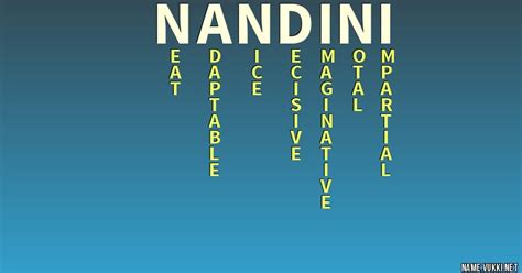 The Meaning Of Nandini Name Meanings