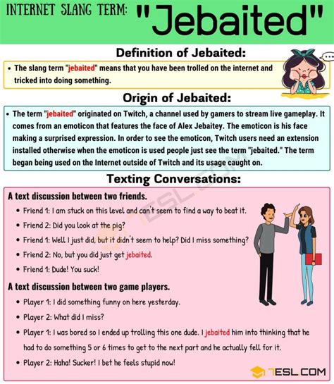 Jebaited Meaning What Does The Popular Slang Term Jebaited Mean Esl