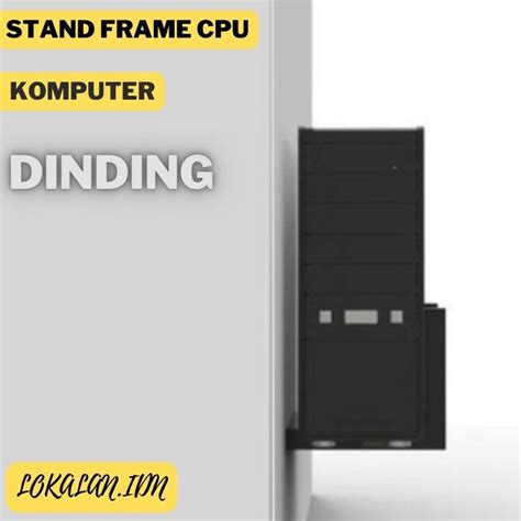 Jual Tempat Cpu Komputer Dinding Besi Universal Shopee Indonesia