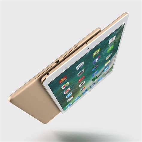 애플 아이 패드 골드 3d 모델 30 C4d Dae Fbx Free3d
