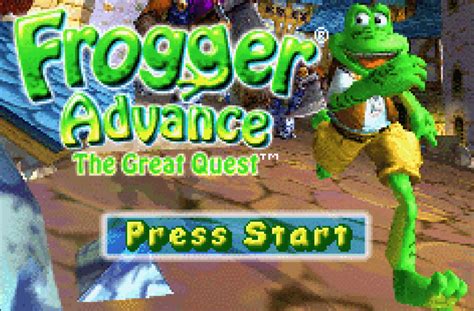 Frogger Advance The Great Quest Play Game Online
