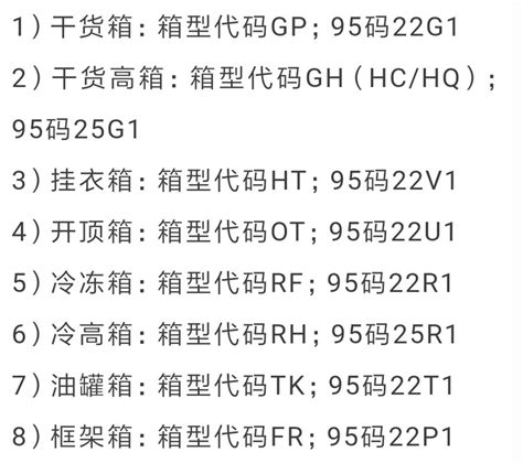 国际海运 散货拼箱集装箱的编码解析 巨东物流