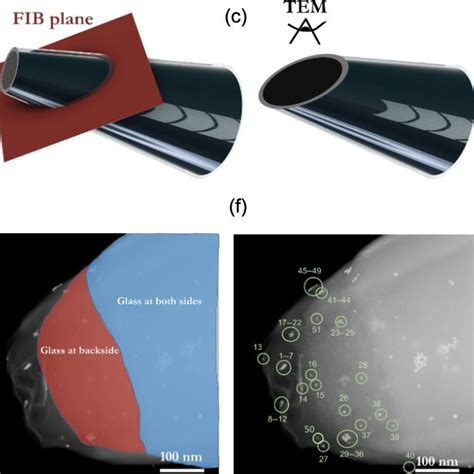 A C Schematic Illustration Of The Fib Process Of A Carbon