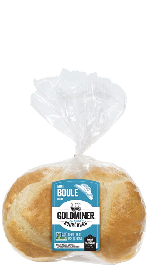 Mini Boule 2 Pack Goldminer Bakery