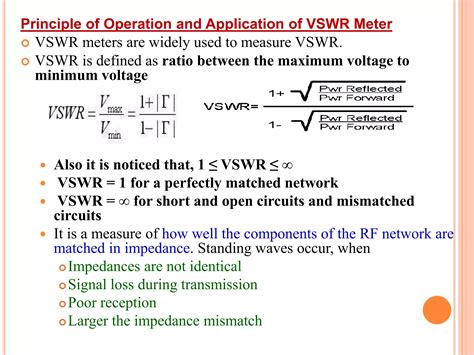Ec6701 Rfandmw Vswr Meter Pptx