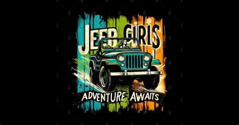 Jeep Girls Jeep Girls Sticker Teepublic