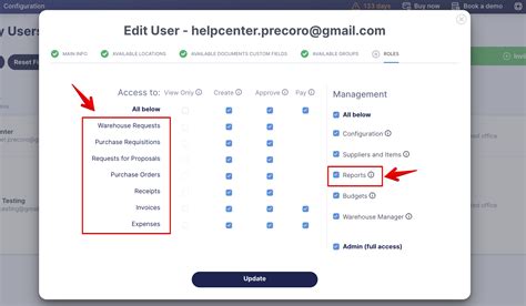 How To Create And Use Preset Precoro Reports