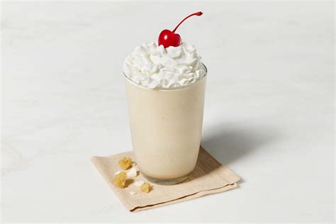 Limited Time Caramel Crumble Milkshake Chick Fil A Canada