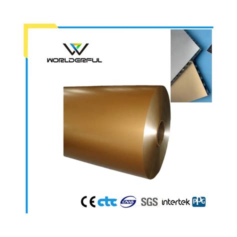 Mirror Finish Fireproof Facade Corrugated Core Composite Panel Cladding Accp Aluminum Panel