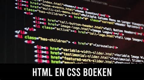 De Beste HTML En CSS Boeken Voor Beginners 2025