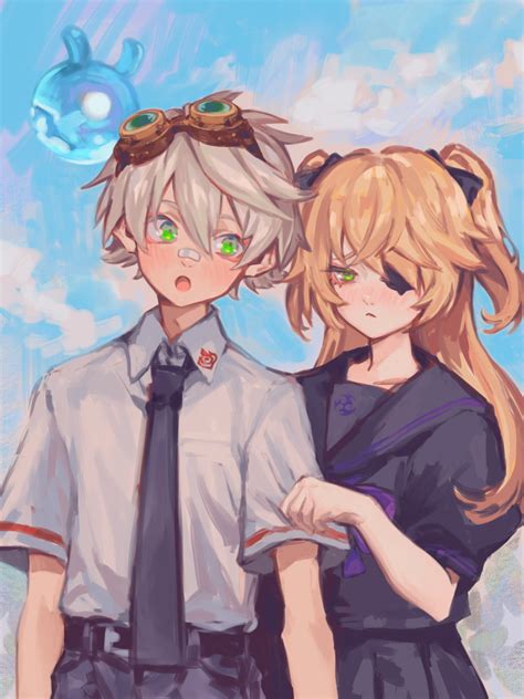 Bennett And Fischl Genshin Impact HoYoLAB