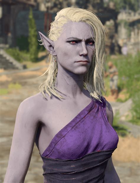 Minthara Is Quite Beautiful With Her Hair Down Rbaldursgate3