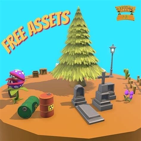 Various Environment Islands Lite Unity Urp Free Vr Ar Low Poly 3d