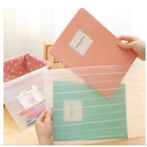Promo Premium Map Dokumen Putih File Holder Warna Putih Folder