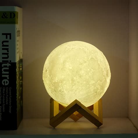 Ночник-Шар Интерьерная лампа Moon Light Lamp - OLCO