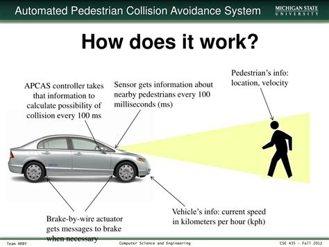 Ppt Automated Pedestrian Collision Avoidance System Apcas 3
