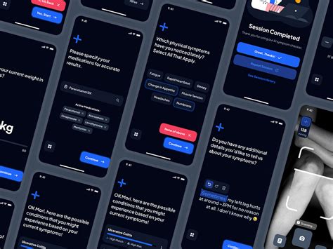 Asklepios Ai Healthcare And Wellness App Ai Symptom Checker Ui By