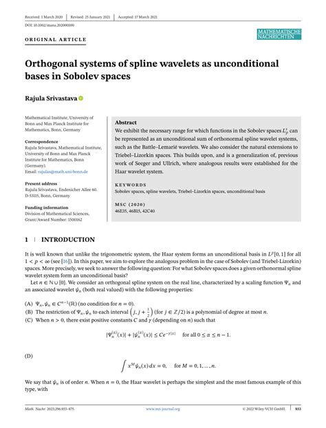 Orthogonal Systems Of Spline Wavelets As Unconditional Bases In Sobolev