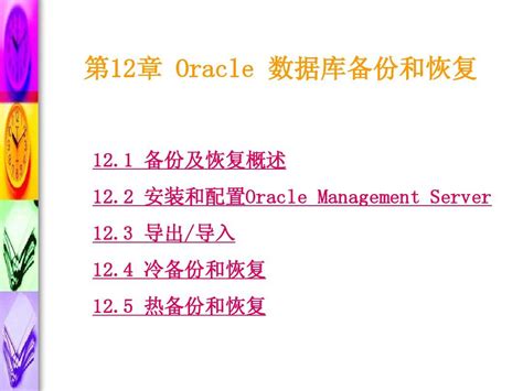 第12章 oracle 数据库备份和恢复 word文档在线阅读与下载 无忧文档