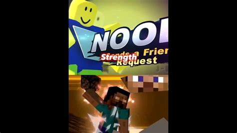 Steve Vs Noob Youtube