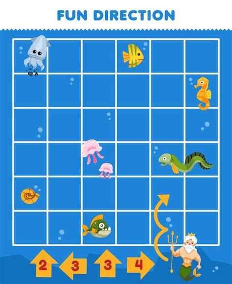 Juego Educativo Para Niños Dirección Divertida Ayudar A La Linda