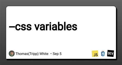Css Variables Rdevto
