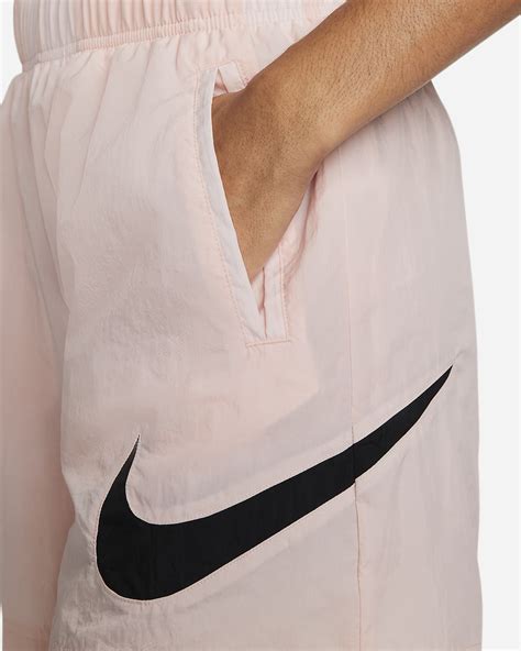 Nike Sportswear Essential Womens High Rise Woven Shorts Nike Lu