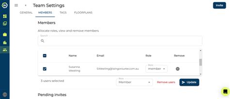 Managing Team Members Builtview Docs