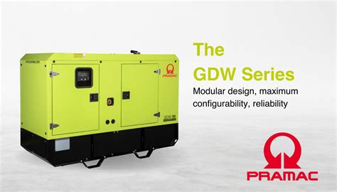 Pramac Launches New Stationary Diesel Generator Line Gdw Series
