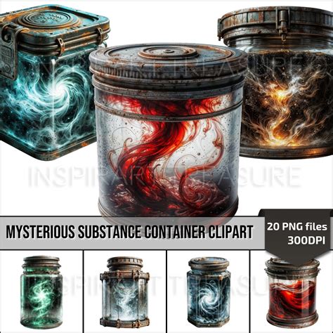 Mysterious Substance Container Png Graphic Antique Apothecary Jar