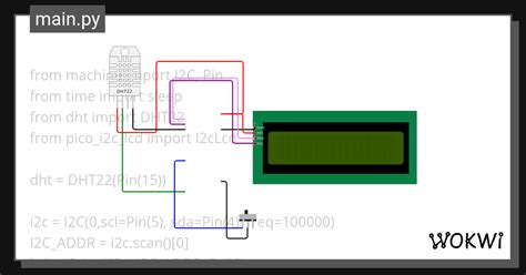 Raspberry Pi Pico Dht22 With Lcd Copy Wokwi Esp32 Stm32 Arduino