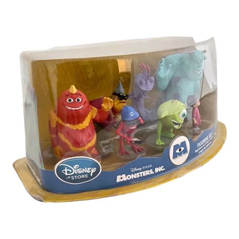 Disney Store Monsters Inc Mike Wazowski Sulley Boo Roz George Figurine
