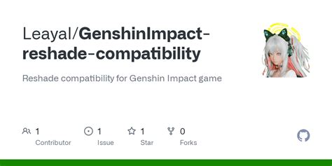 GitHub Leayal GenshinImpact Reshade Compatibility Reshade