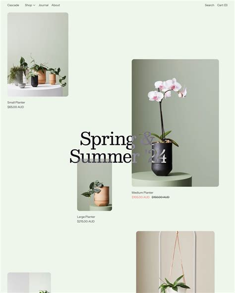 Cascade Theme Cascade Ecommerce Website Template
