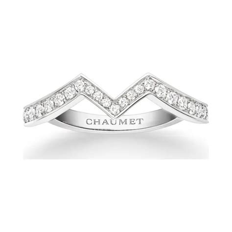 尚美 Chaumet Joséphine Amour d Aigrette 加冕爱系列 爱翼冠冕对戒 铂金 083760 小迈步海淘品牌官网