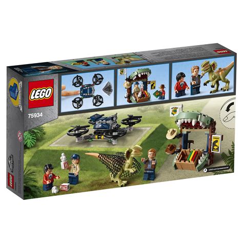 Lego Jurassic World 75934 Dilophosaurus On The Loose Action Set 168