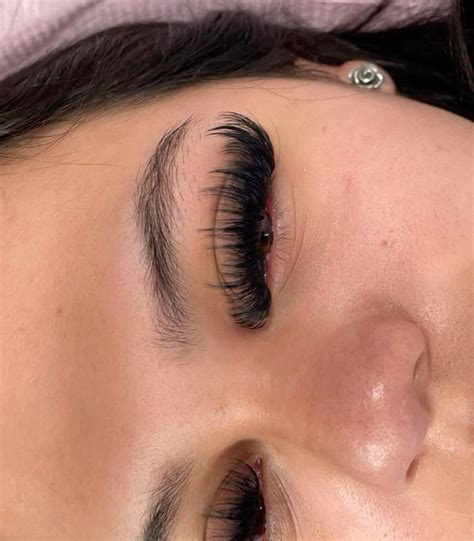 Wispy Volume Cat Eye Lash Extensions In 2024 Cat Eye Lash Whispy