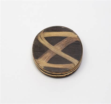 Miniature Portrait Of Daniel Corbit Historic Odessa Foundation