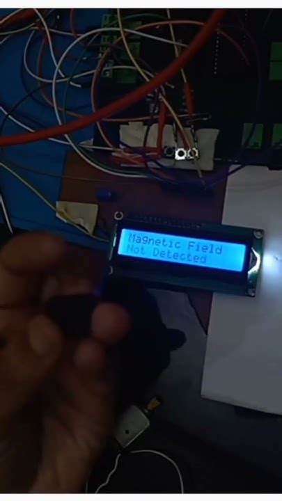 magnetic field detection with hall effect using pic16f877a microcontroller electronics