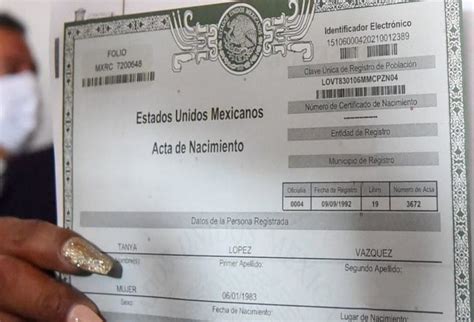 ¿cuÁndo Se Usa Un Acta De Nacimiento Descúbrelo AquÍ