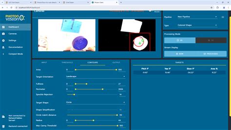 Photonvision For Note Detection Programming Chief Delphi