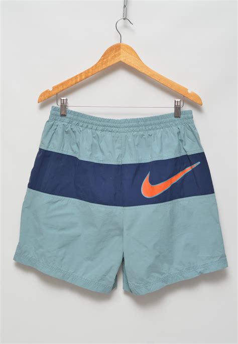 Nike Nike Vintage Nylon Big Swoosh Logo Shorts Made In Thailand Grailed